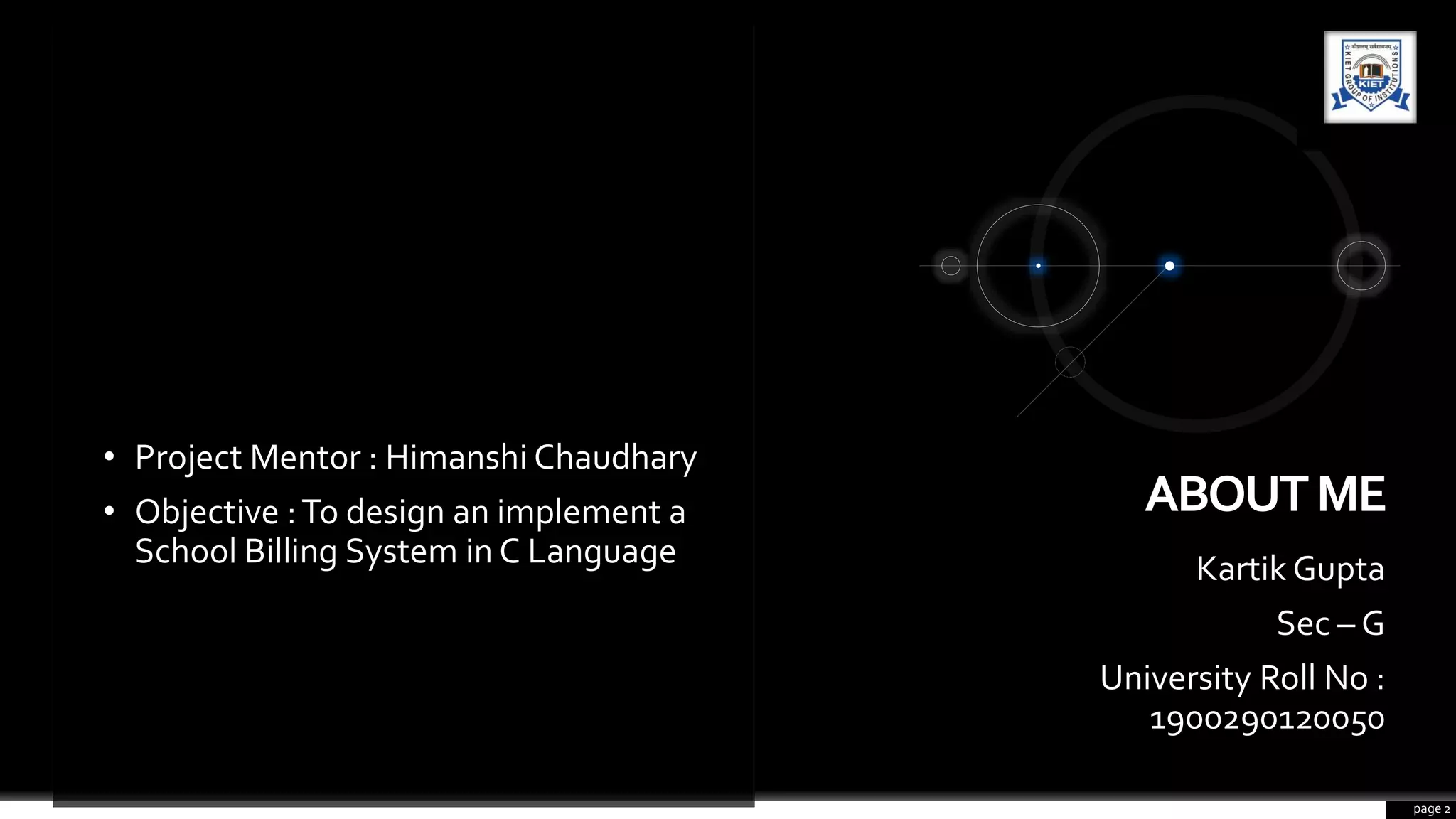 School billing system_presentation_animation | PPT