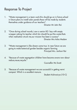Road map to a zero waste school | PDF
