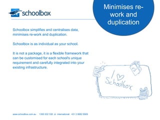 Schoolbox 2013 | PDF