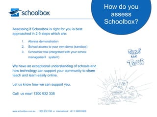 Schoolbox 2013 | PPT