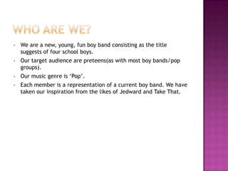 School boys presentation | PPTX