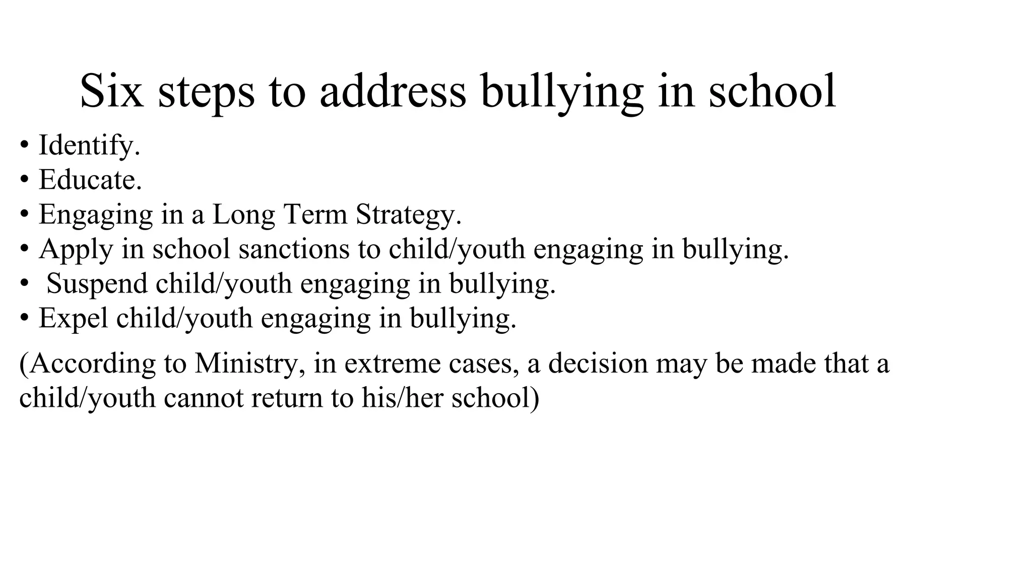 School bullying prevalence theories impact prevention models and ...
