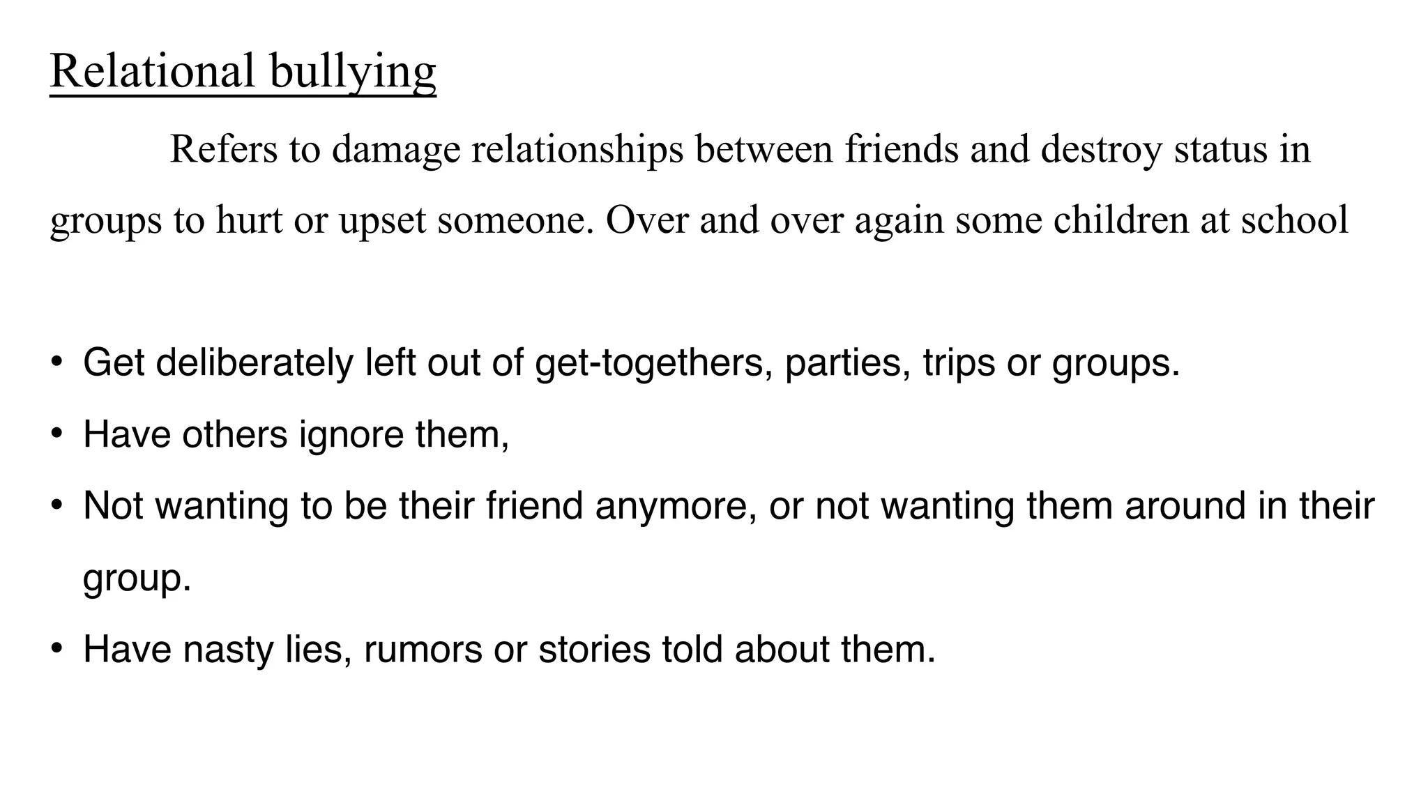 School bullying prevalence theories impact prevention models and ...