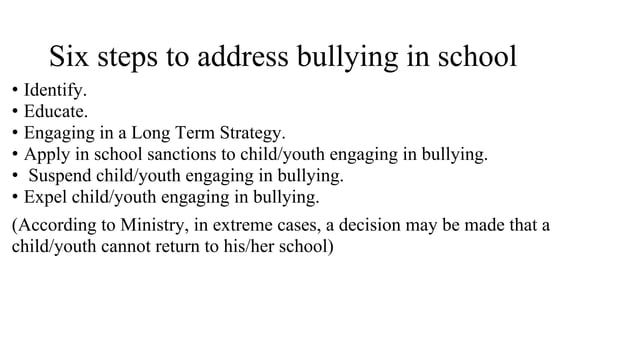 School bullying prevalence theories impact prevention models and ...