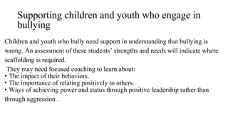 School bullying prevalence theories impact prevention models and ...