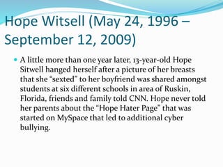 Hope Witsell Funeral