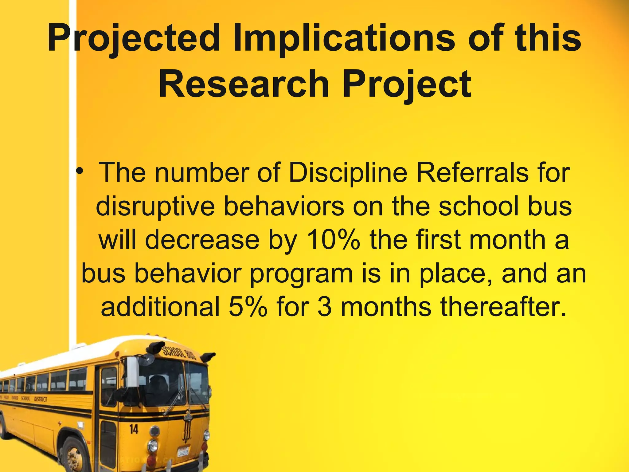 School bus discipline | PPT