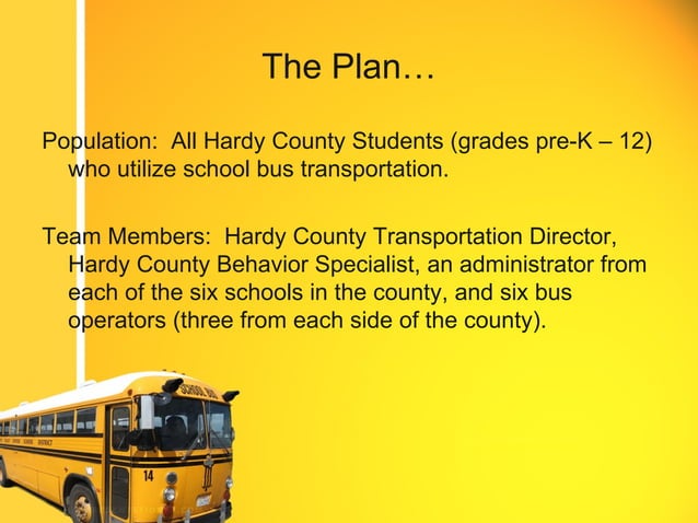 School bus discipline | PPT