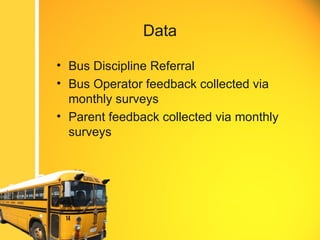 School bus discipline | PPT