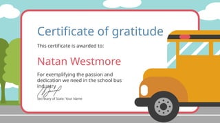 School Bus Drivers Day by Slidesgo.pptx