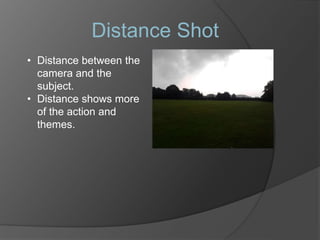 School camera angles & shots | PPTX