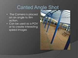 School camera angles & shots | PPTX