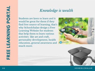 Schoolchalao-An Educational Website | PPT