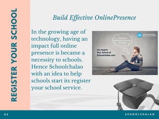 Schoolchalao-An Educational Website | PPT