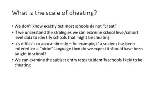 School cheating | PPT
