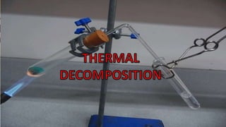 School chemistry experiments | PPTX