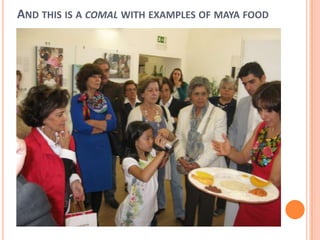 School children learn about health and nutrition with the Maya Project ...