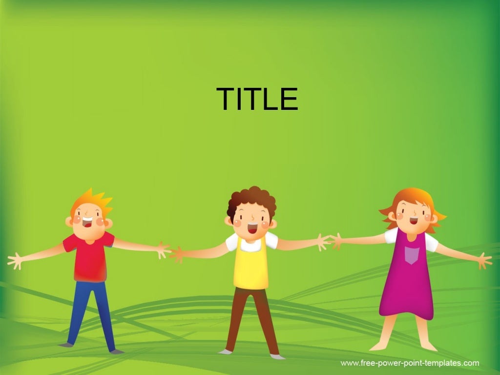 Children PowerPoint Background and PPT Template for Early Childhood E…