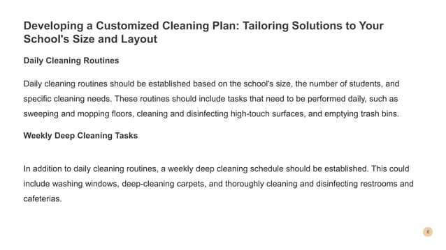 School Cleanliness: Tips for Creating a Cleaning Plan That Suits Your ...