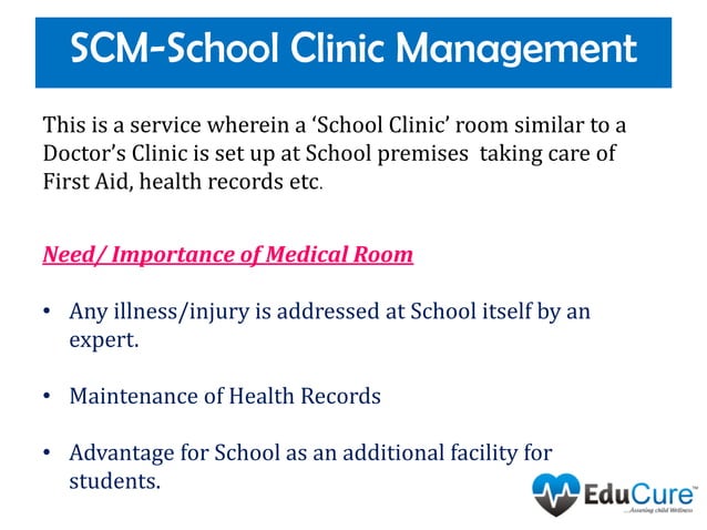 Educure School clinic management SCM | PDF | Professional School | Postgraduate Education