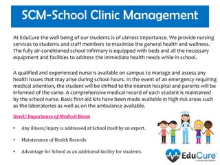 School clinic management scm | PDF