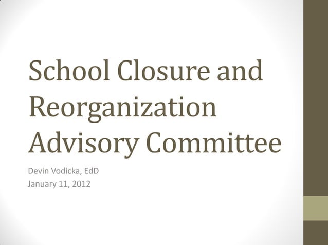 School Closures Presentation | PPT | Free Download