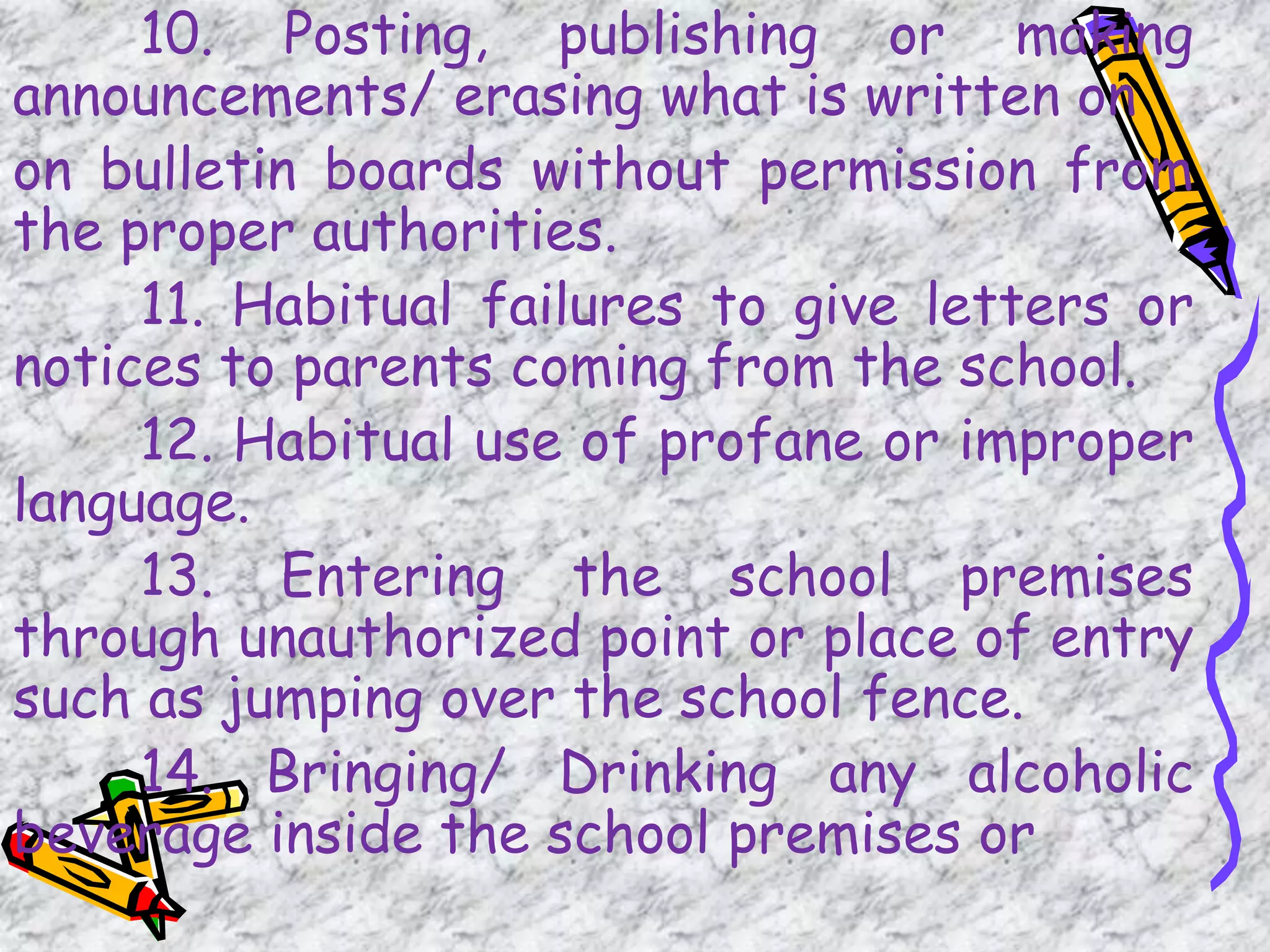 sCHOOL cODE OF dISCIPLINE.ppt