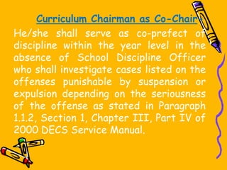 sCHOOL cODE OF dISCIPLINE.ppt