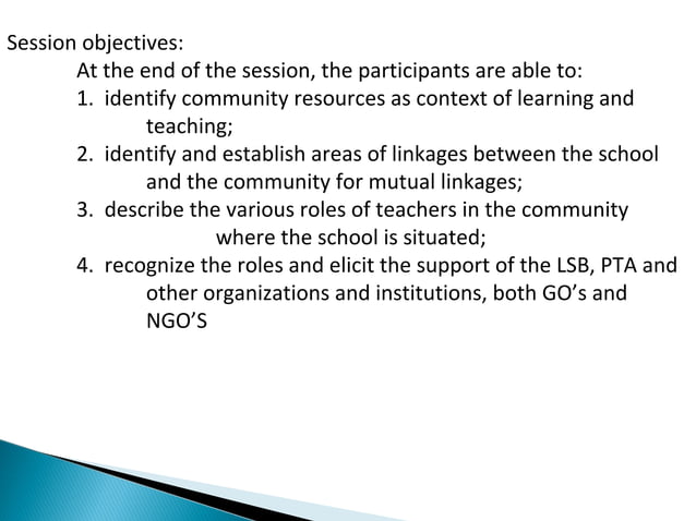 School community partnership | PPT