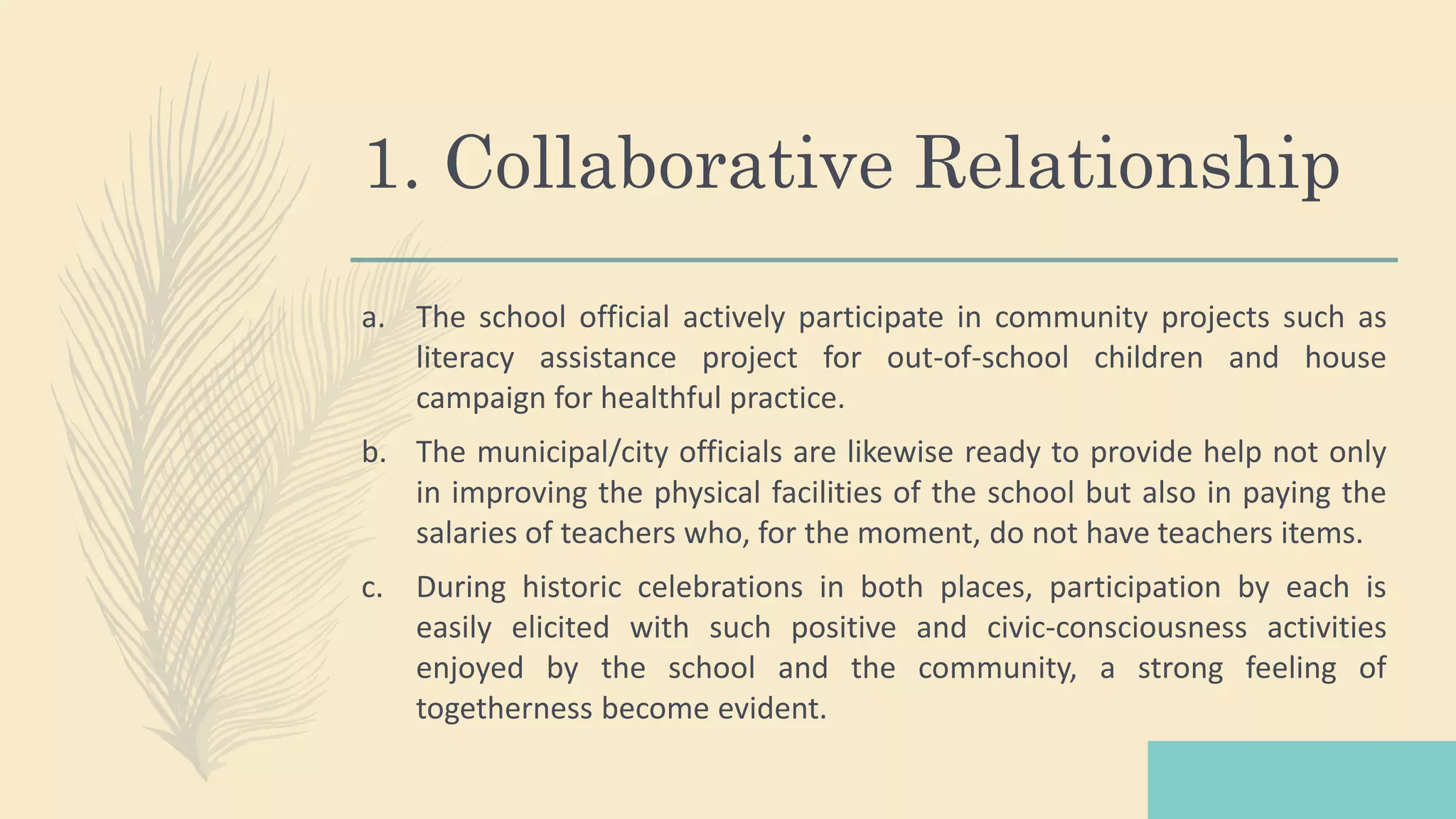 SCHOOL AND COMMUNITY RELATIONS | PPTX