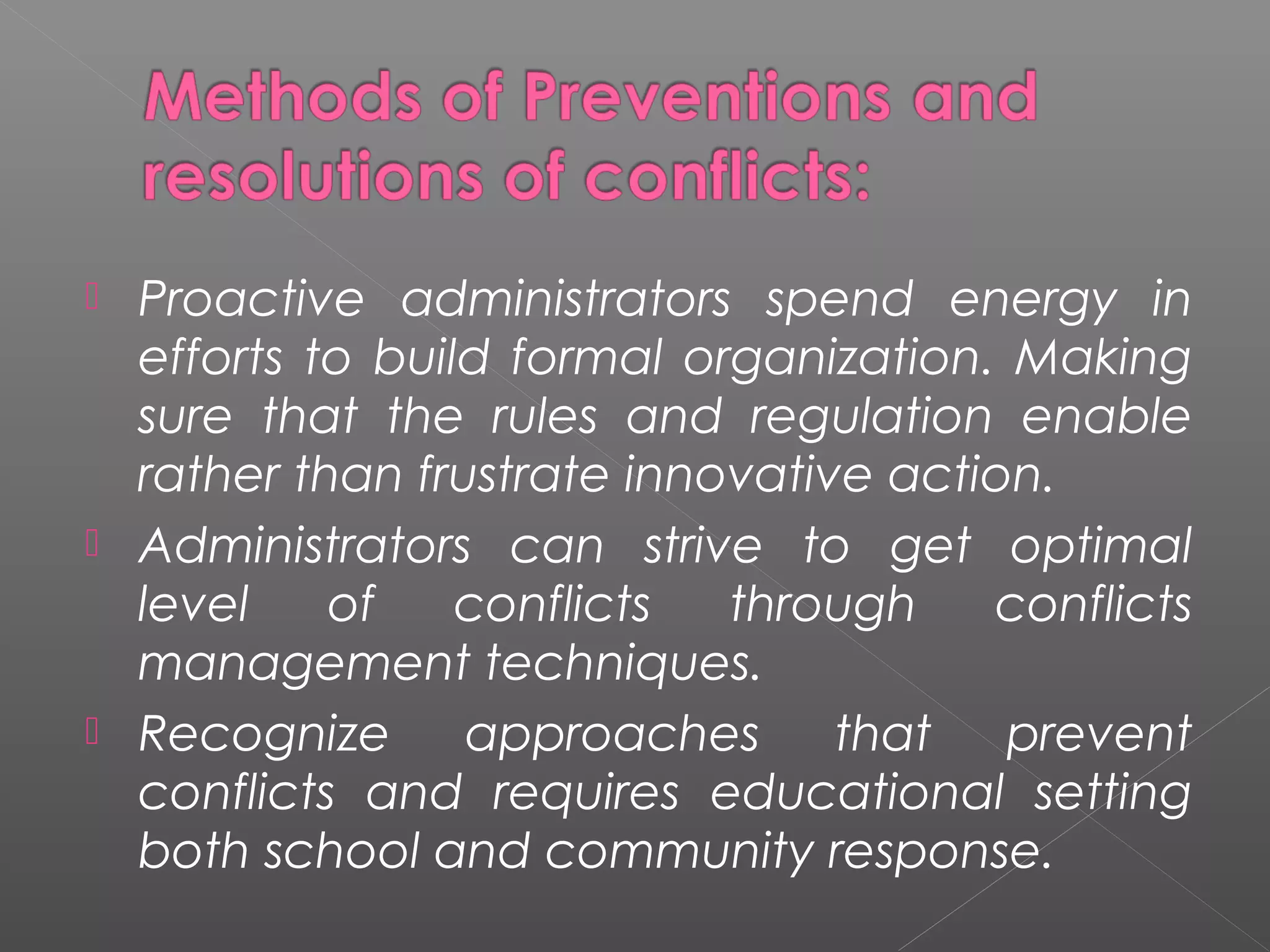 School conflict | PPT