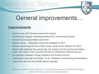 School Council 2013-14 Welcome | PPT | Education