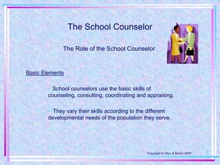 The School Counselor | PPTX