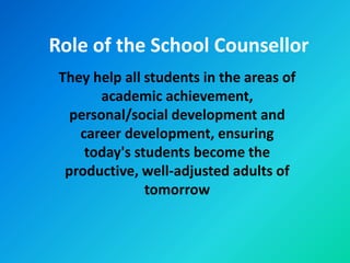 School counsellor | PPT