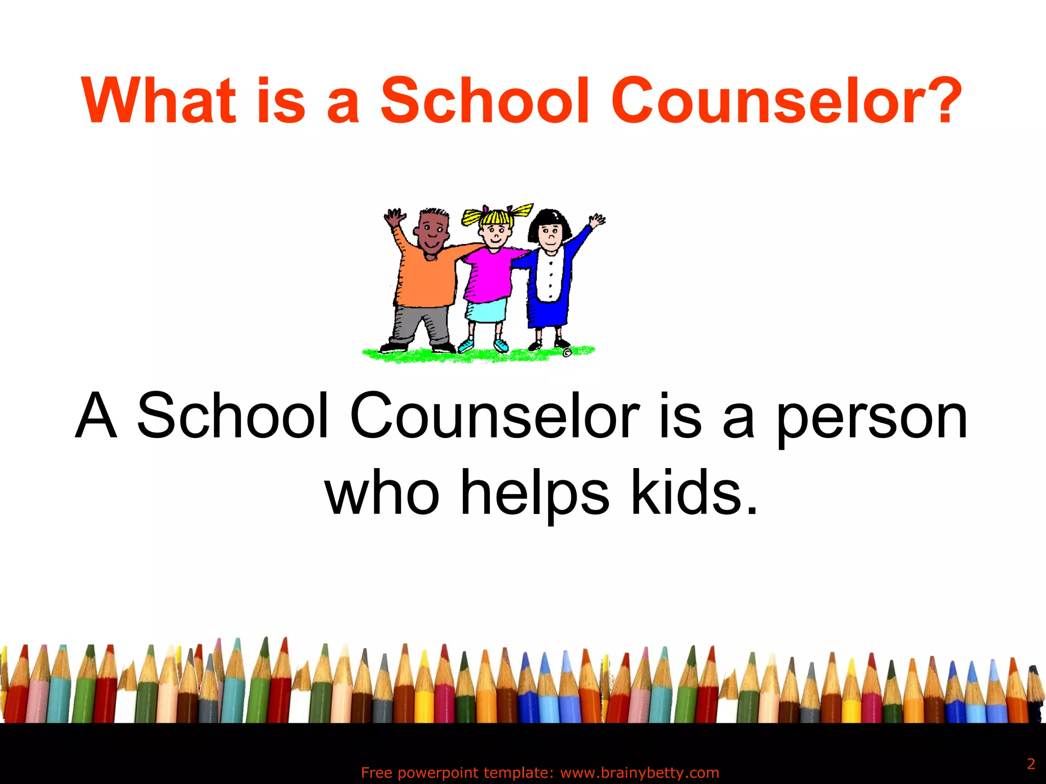 School Counselor Intro | PPT | Education