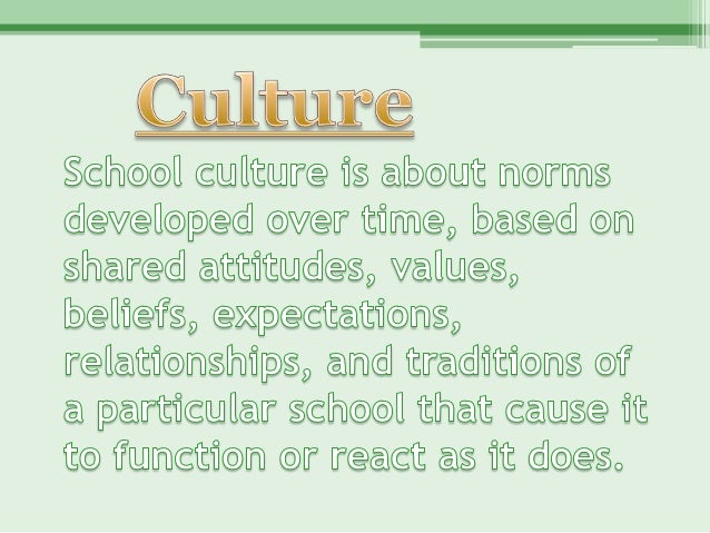 School culture