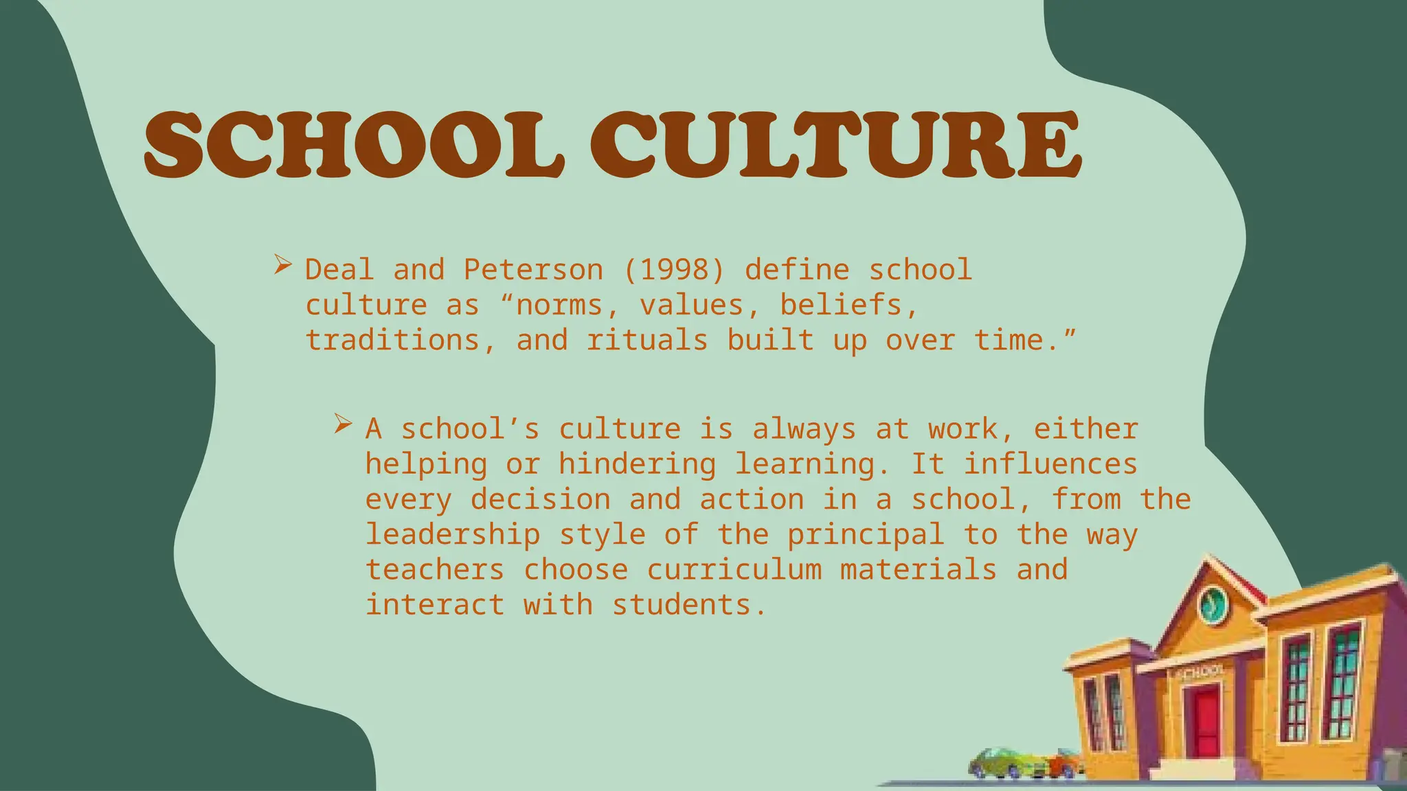 schoolculture. Creating a positive school culturepptx | PPTX