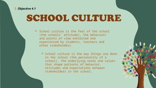schoolculture. Creating a positive school culturepptx | PPTX