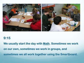 Typical school day 2011 | PPTX