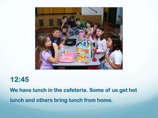 Typical school day 2011 | PPTX