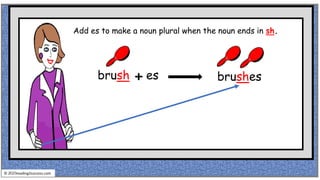 Adding es to Make Plural Nouns with Danny and Erick | PDF