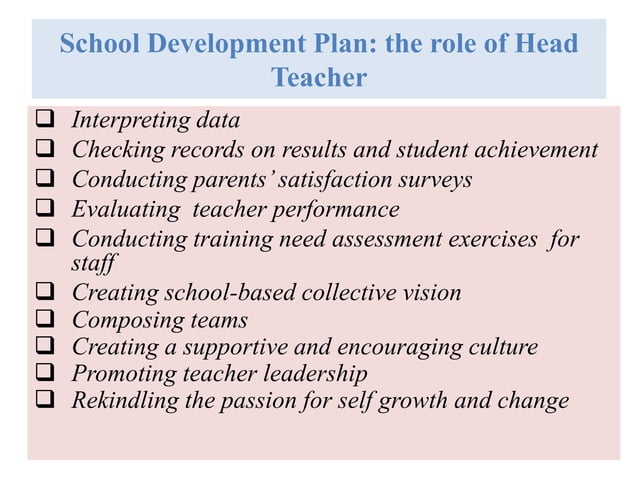 school development plan.pdf | Professional School | Postgraduate Education