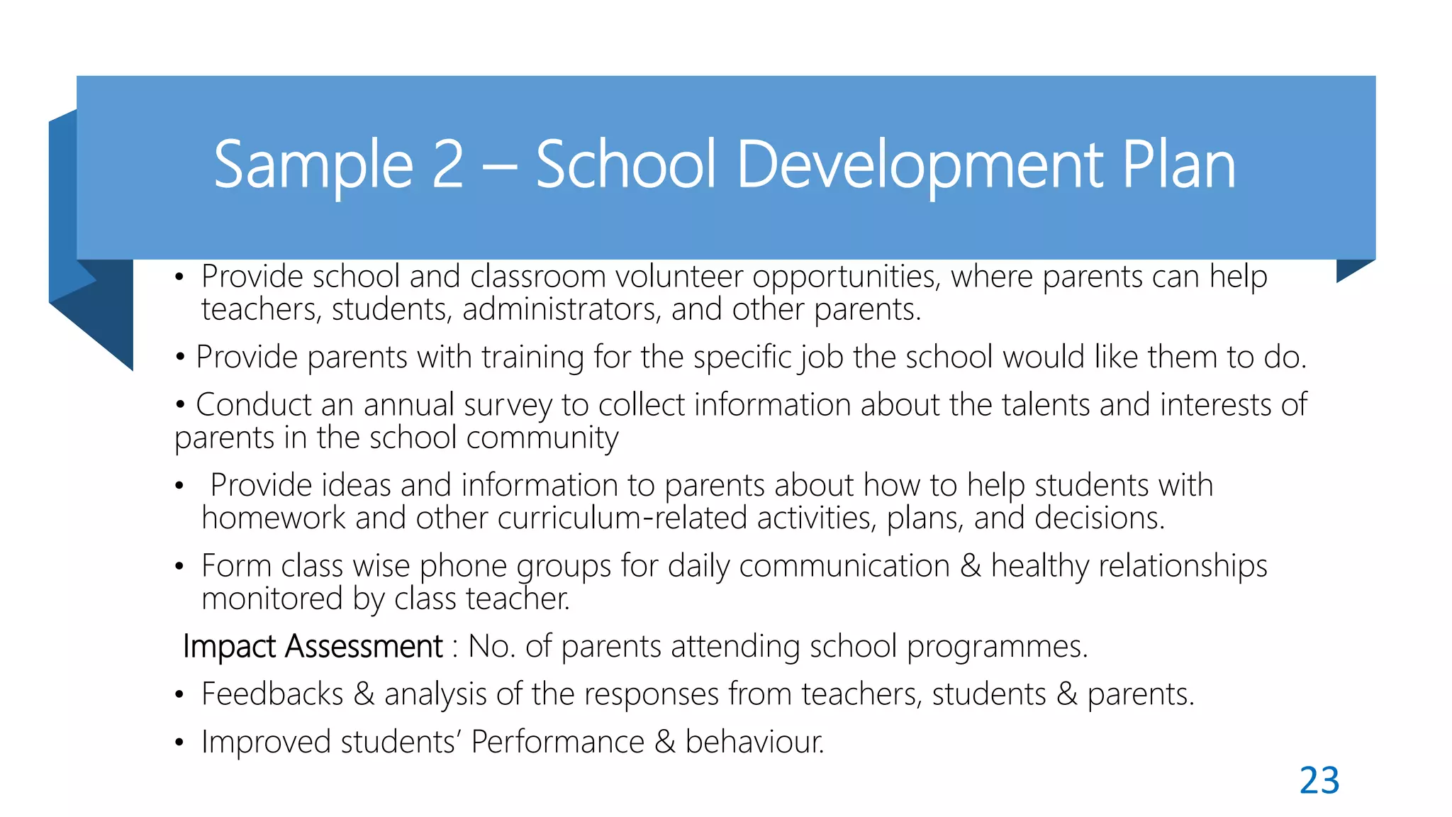 School Development Plan (SDP) - ppt | PPTX