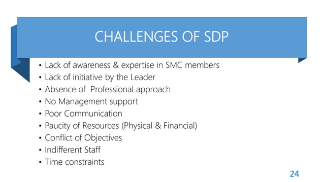 School Development Plan (SDP) - ppt | PPT
