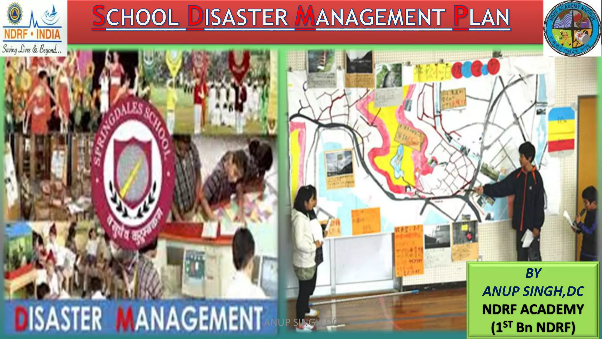 School disaster management plan | PPTX