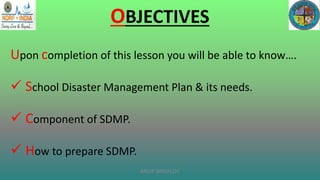 School disaster management plan | PPTX