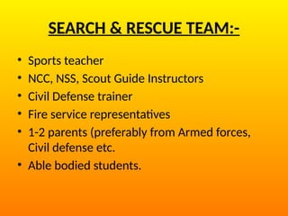 SCHOOL DISASTER MANAGEMENT PLAN and mock drill.pptx