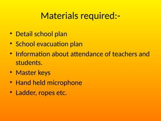 SCHOOL DISASTER MANAGEMENT PLAN and mock drill.pptx