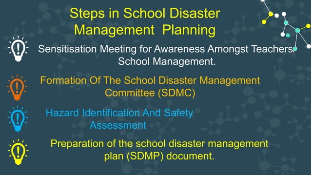 School disaster management plan ppt | PPTX
