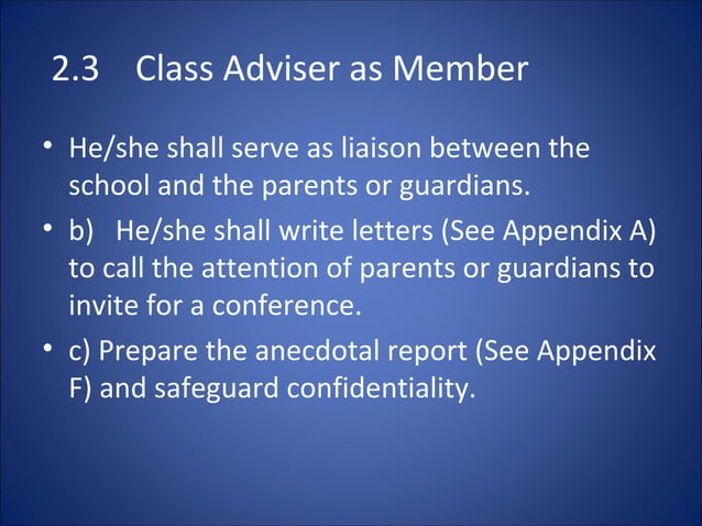 School discipline rules of procedure | PPT